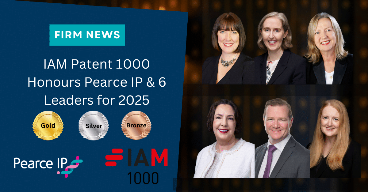 IAM Patent 1000 Honours Pearce IP & 6 Leaders for 2025 | Pearce IP